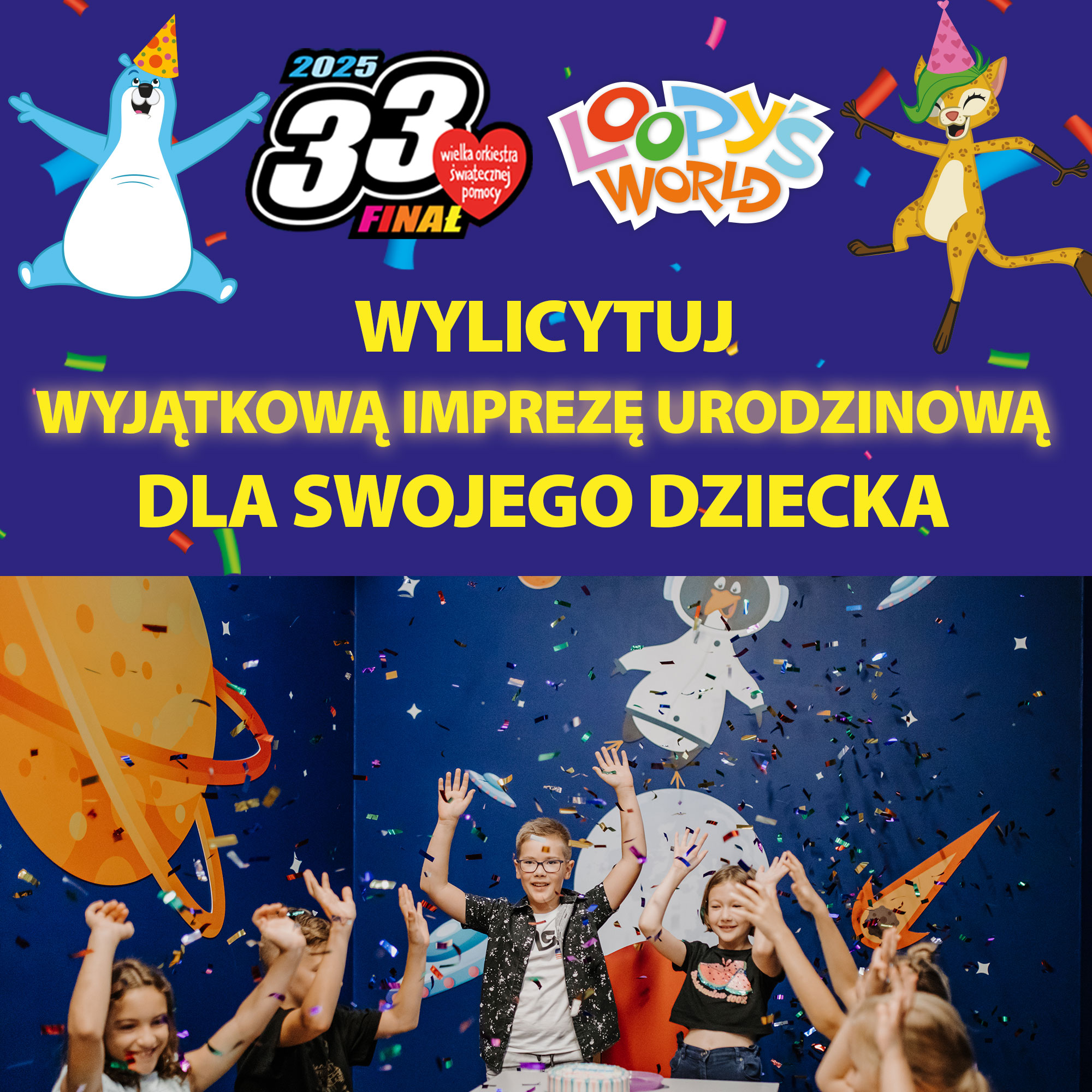 WOŚP x Loopy’s World 2025 - Loopys Gdańsk